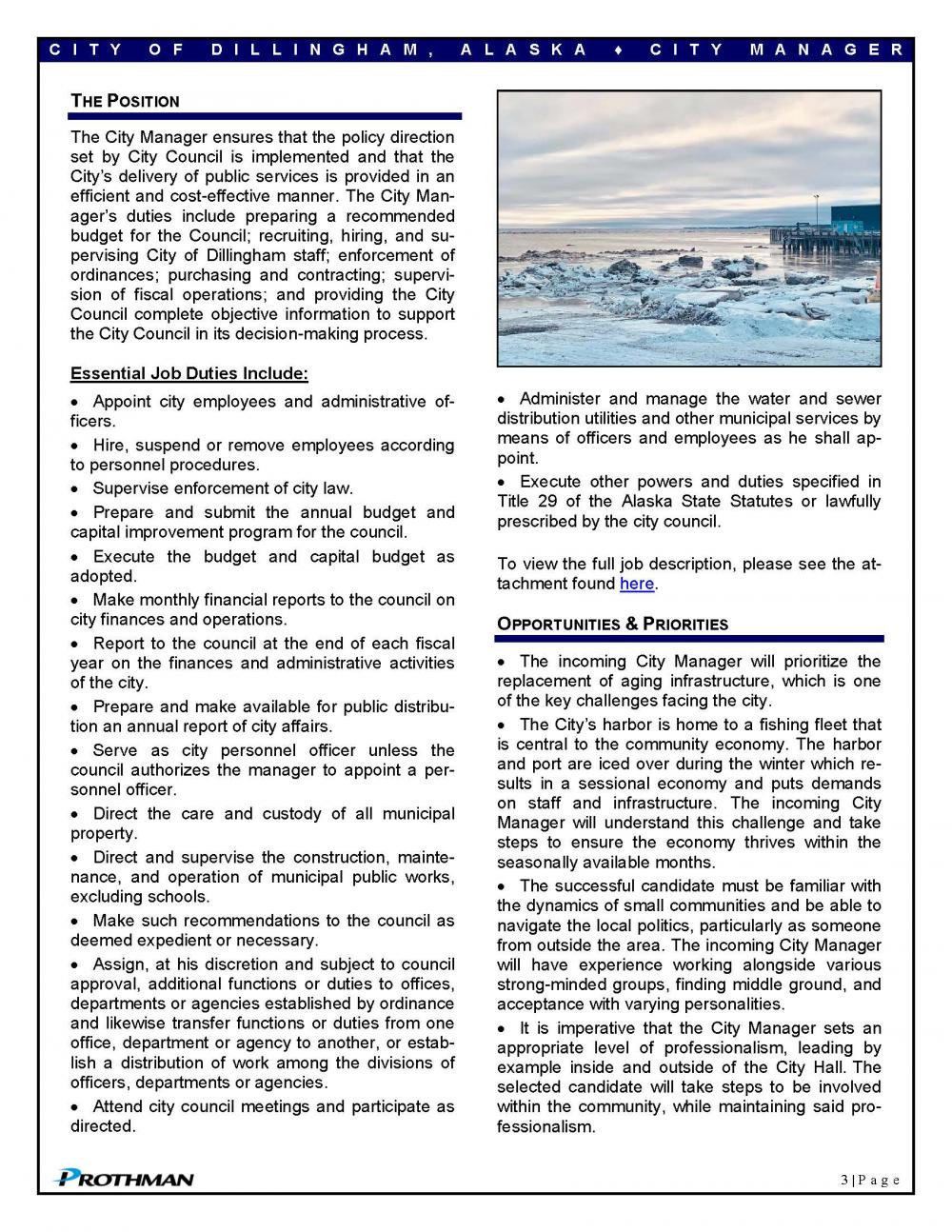 City Manager | Dillingham, AK